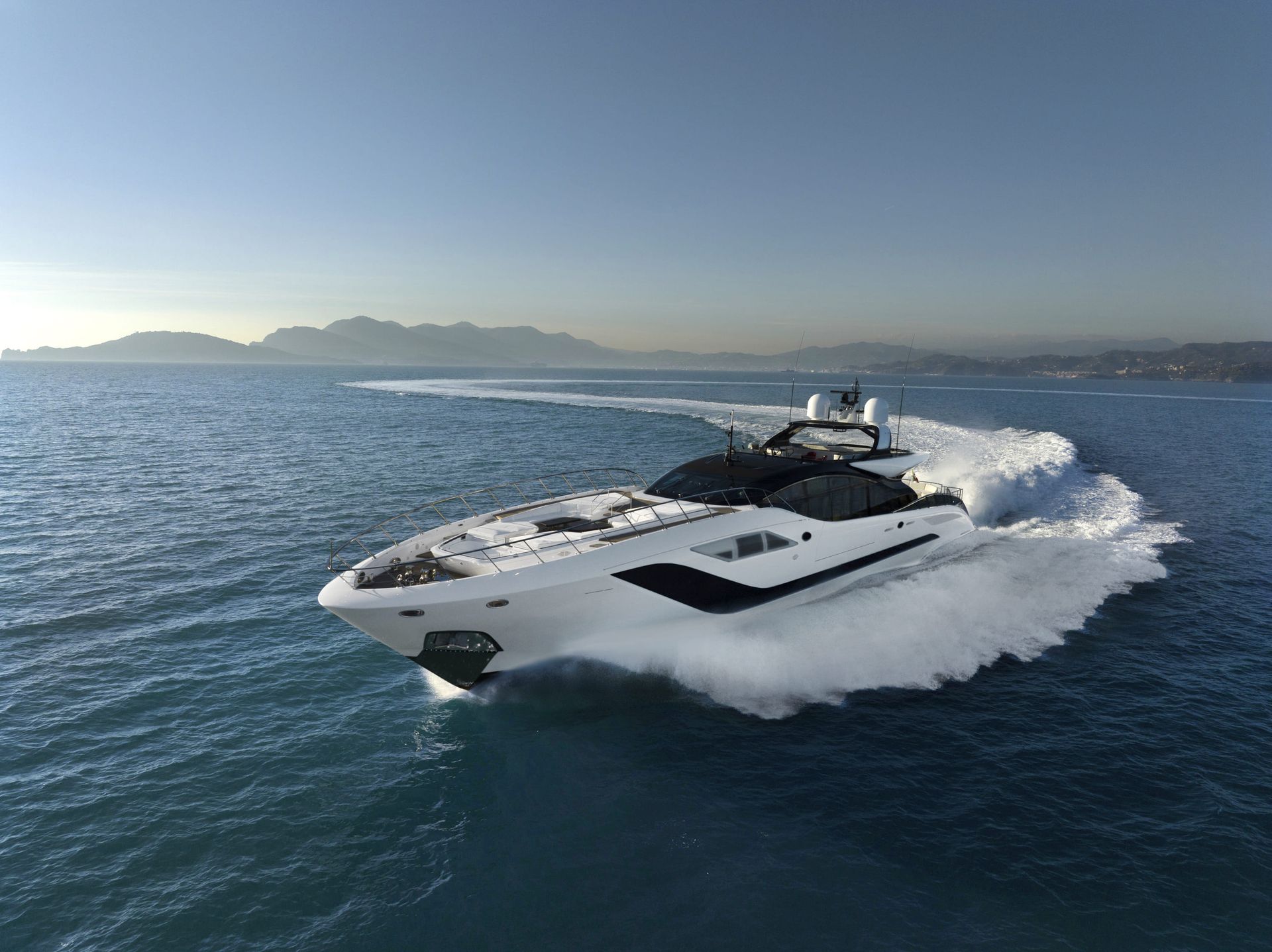 N1: On board the first 50m Mangusta 165 REV superyacht